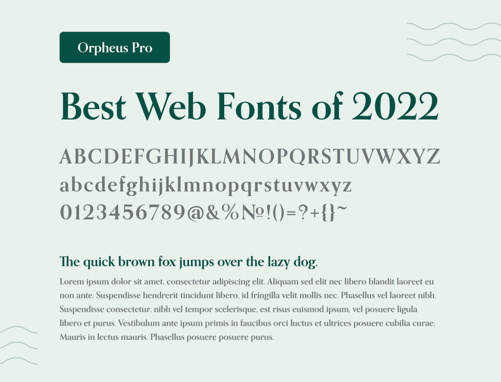 Best Web Fonts of 2022 | Double Up Digital